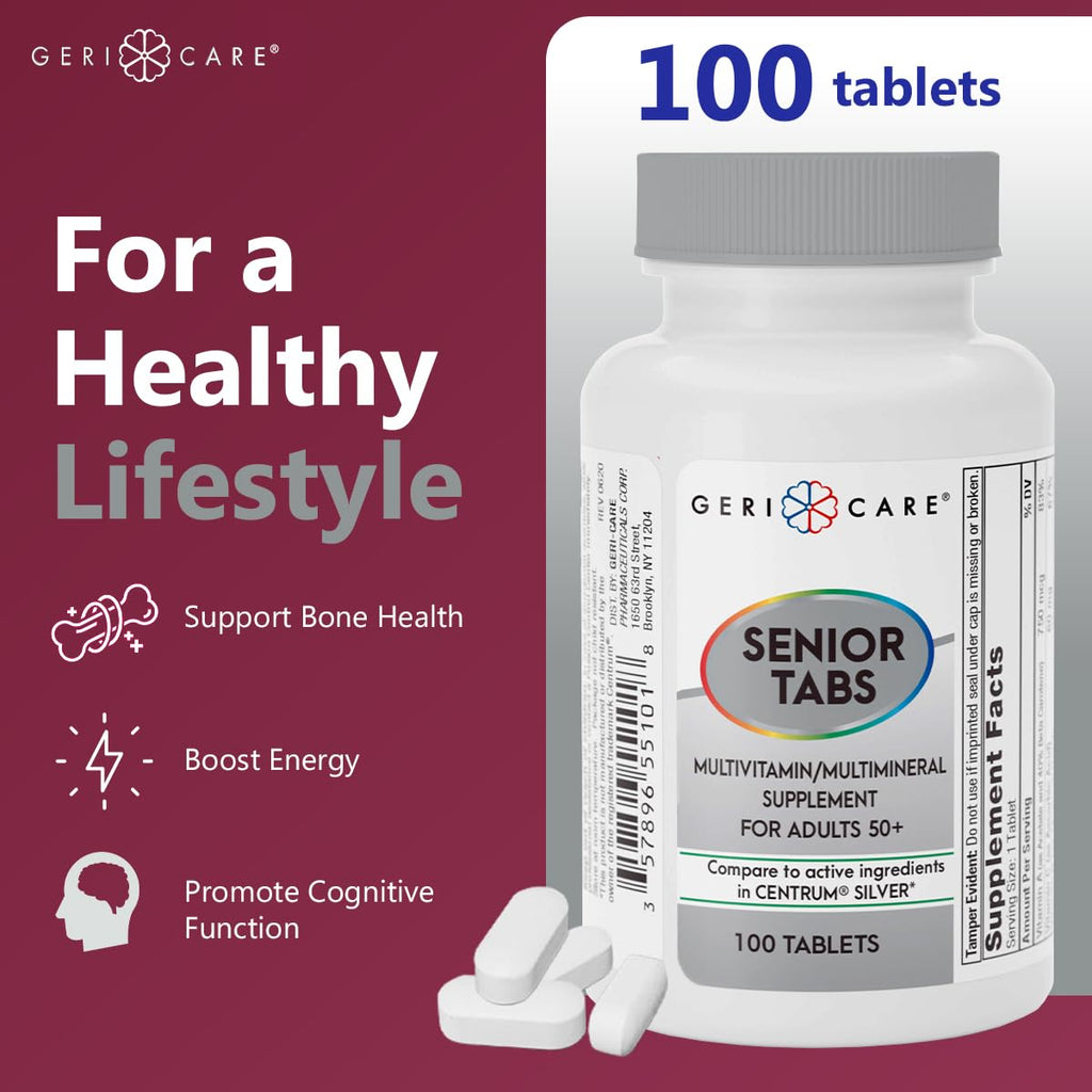 Senior Tab 50+ daily vitamins