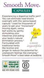 Senna capsules for regularity support