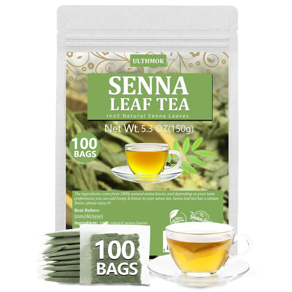 Senna herbal tea for detox