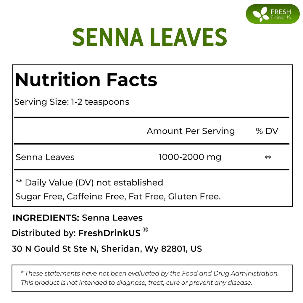 senna leaves for gentle cleansing