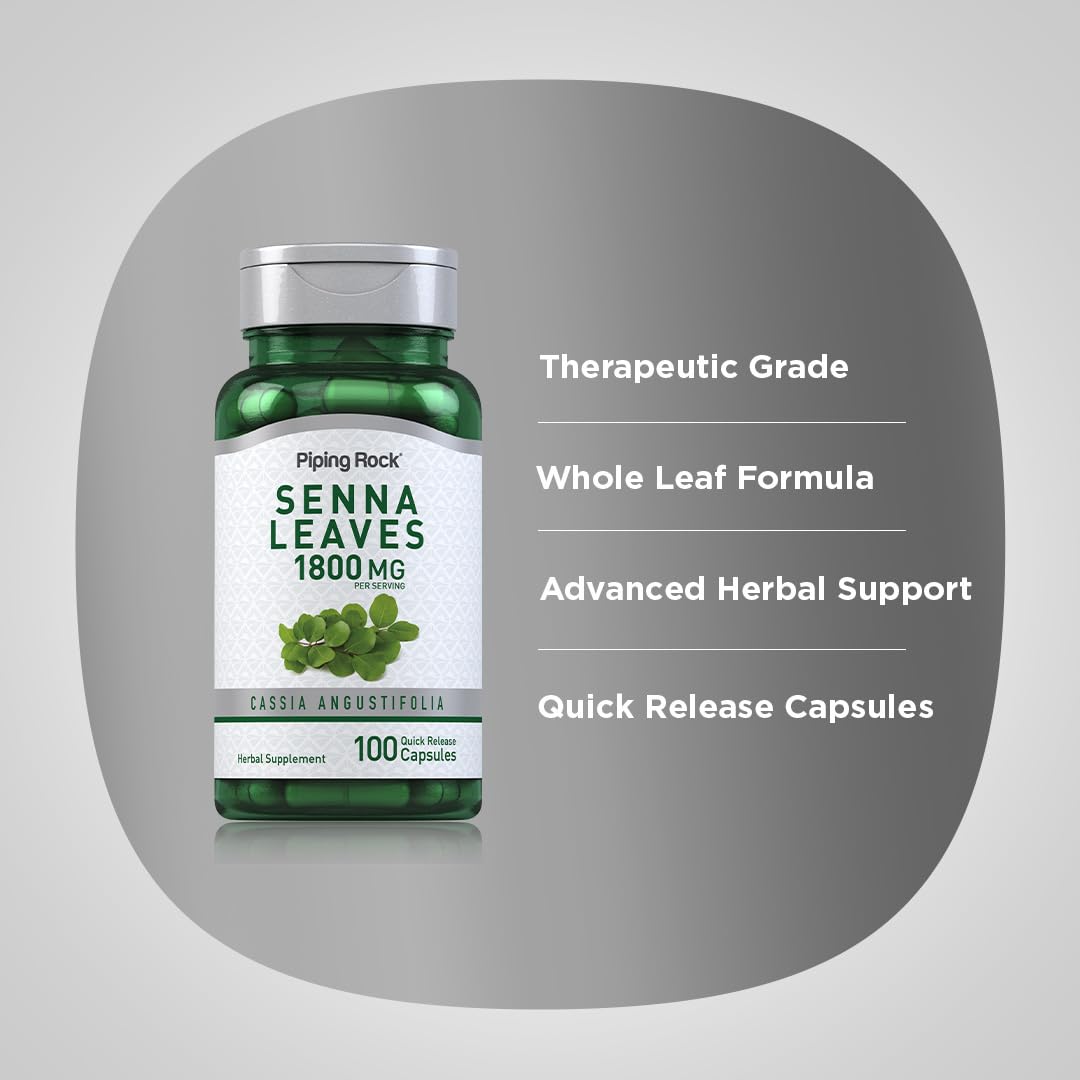 senna leaves for healthy digestion