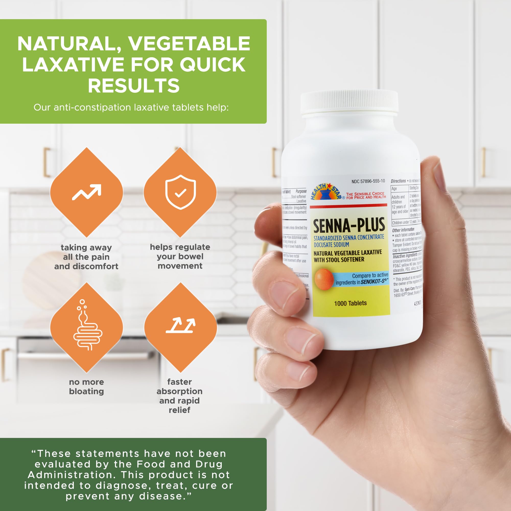 senna plus laxatives for gentle relief