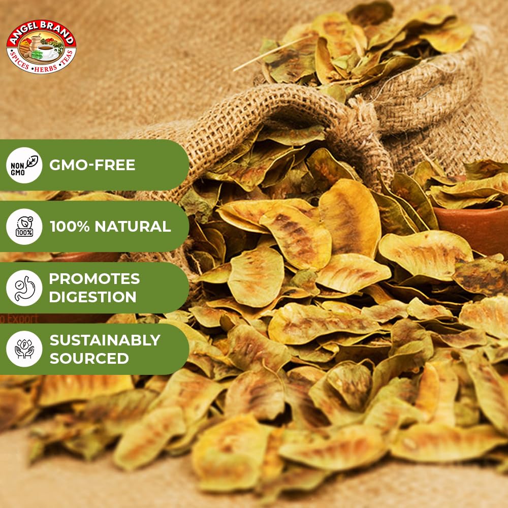 Senna pods for soothing relief