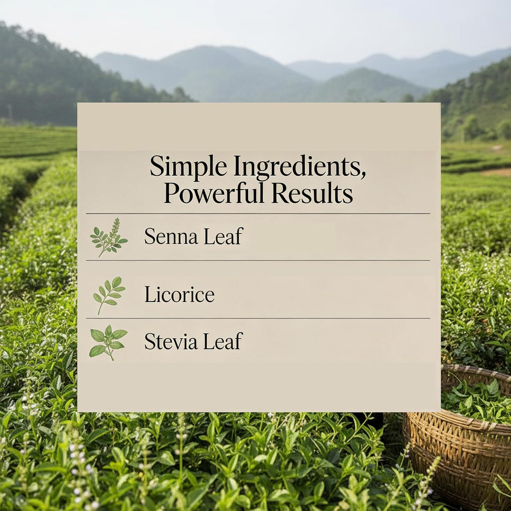 senna tea for gentle detox