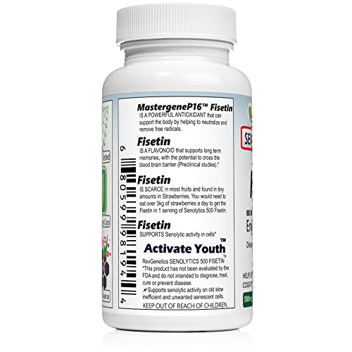 SENOLYTICS Fisetin for healthy aging