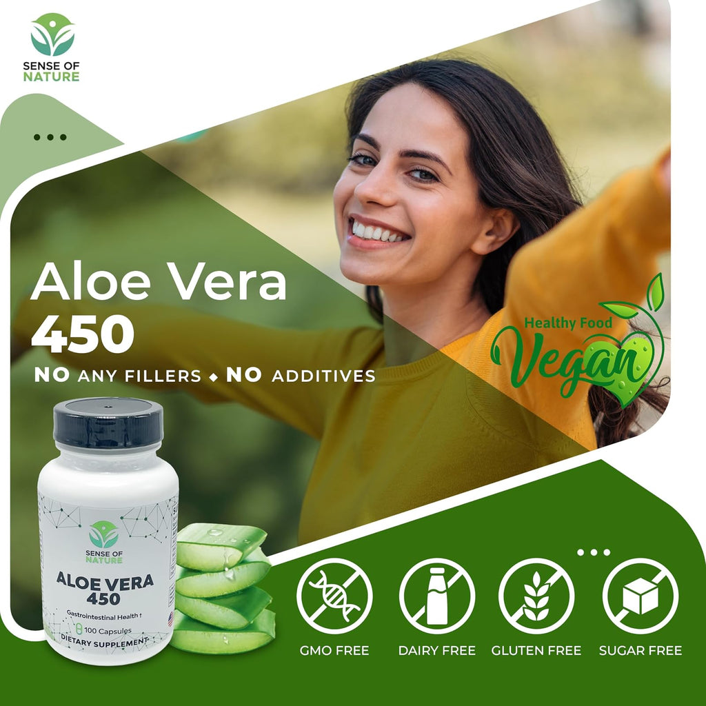Sense of Nature Aloe Vera health benefits