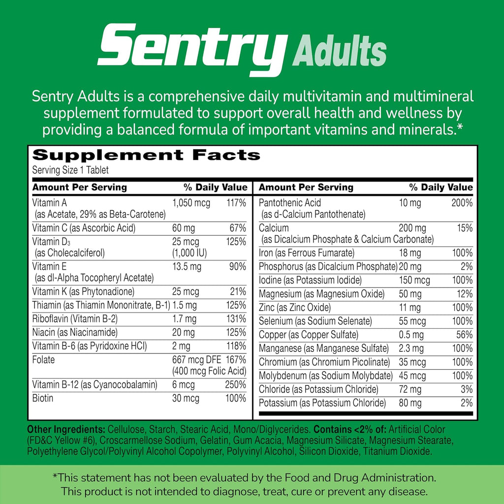 Sentry multivitamin with lycopene benefits