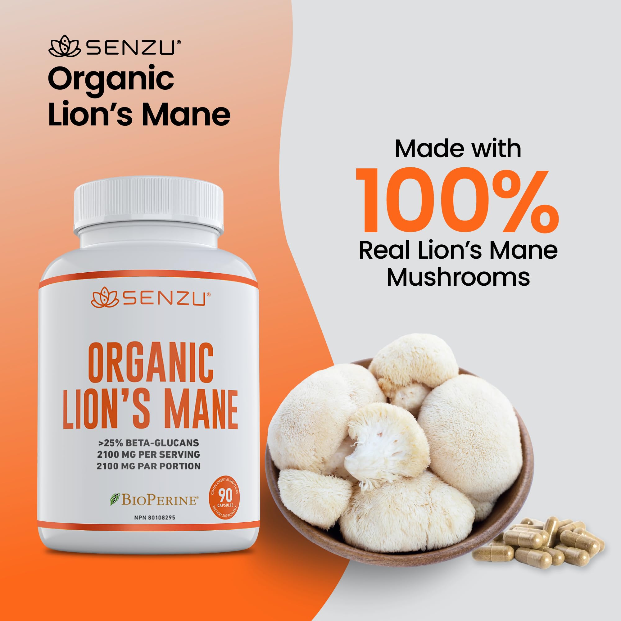 Senzu mushrooms for daily wellness
