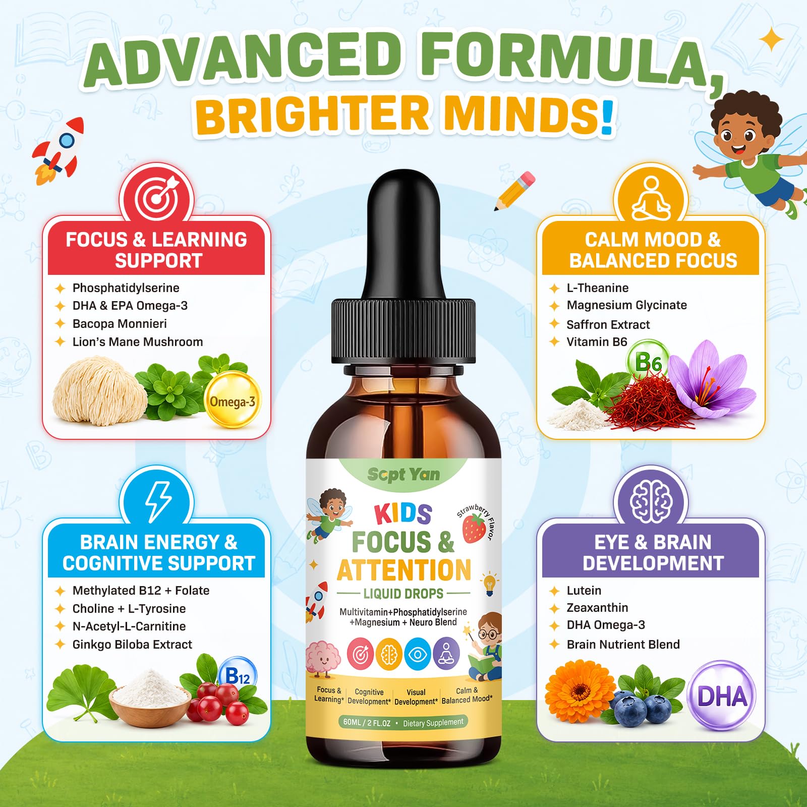 SEPT YAN vitamins for improved attention
