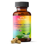 Serene Herbs Graviola capsules for wellness