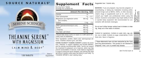 Serene Science magnesium for emotional balance