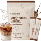 SereneRoot mushroom coffee blend