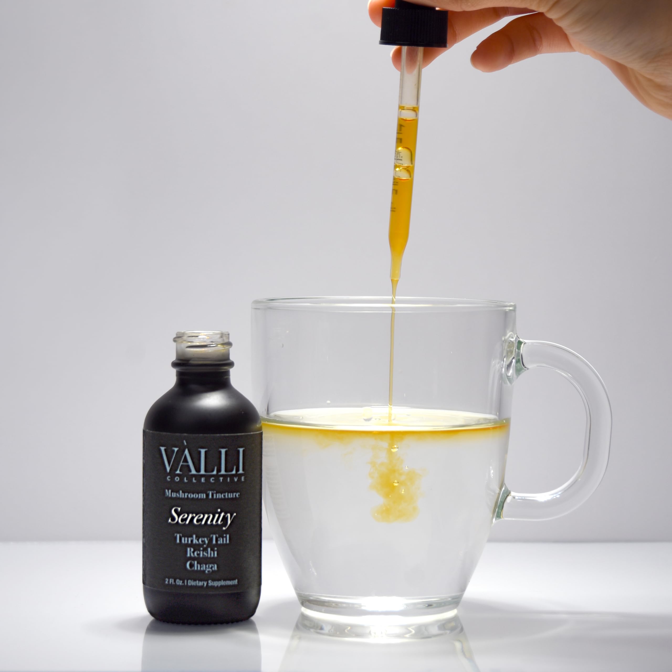 Serenity mushroom elixir for better sleep