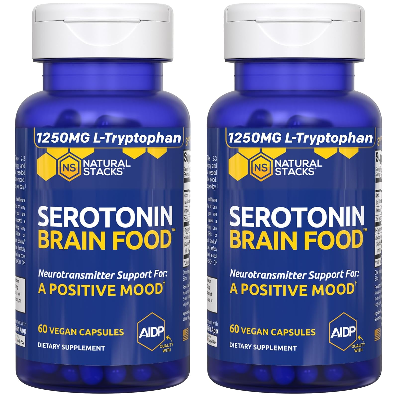 Serotonin brain food for mood support