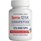 Serra-125K serrapeptase digestive support