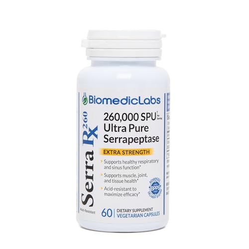 Serra-RX digestive enzymes for gut health