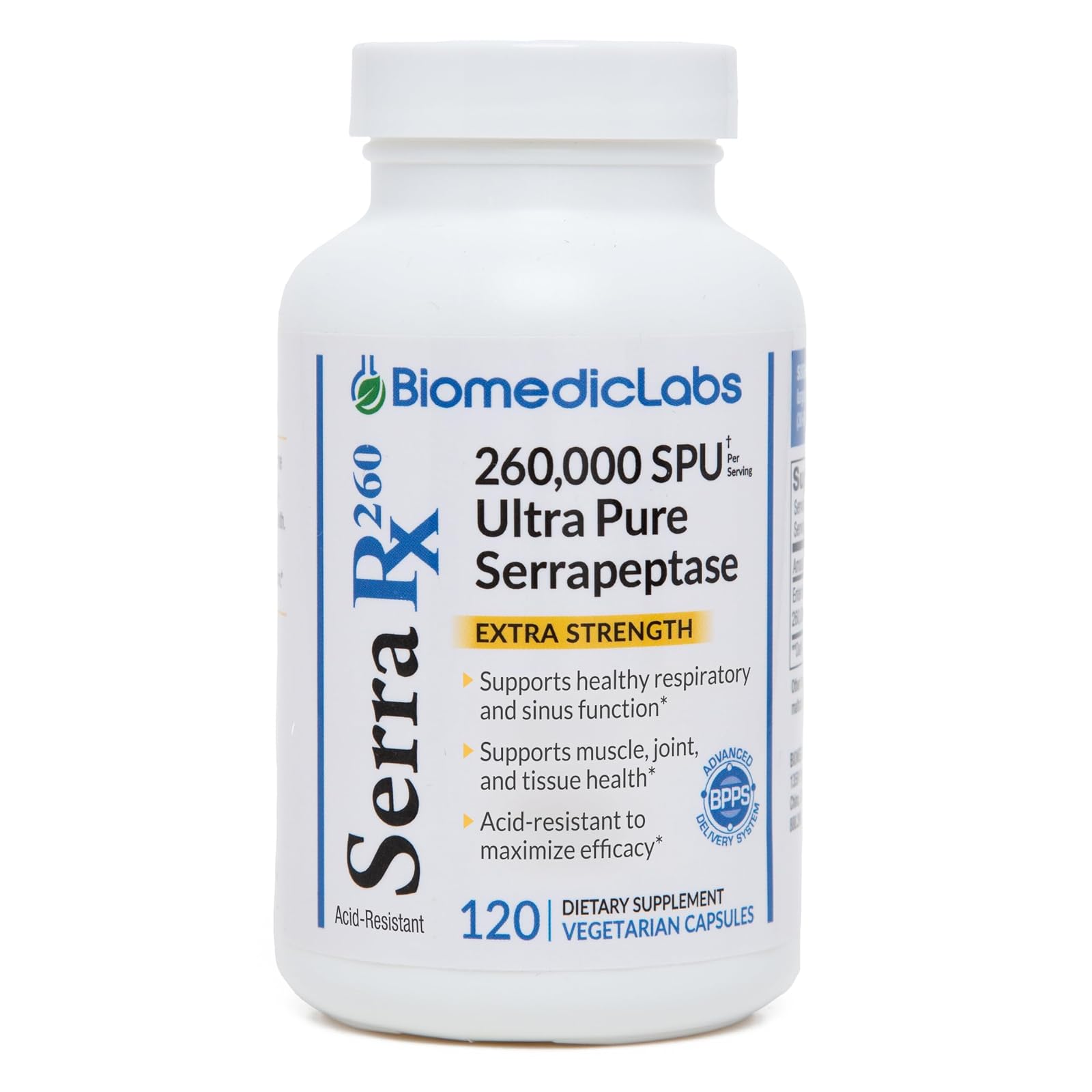 Serra-RX digestive enzymes for gut health