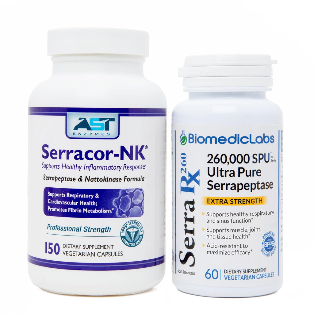 Serracor-NK digestive enzymes capsules
