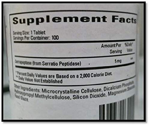 Serraflazyme digestive enzymes tablets