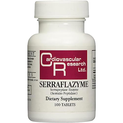 Serrapeptase digestive enzyme supplement