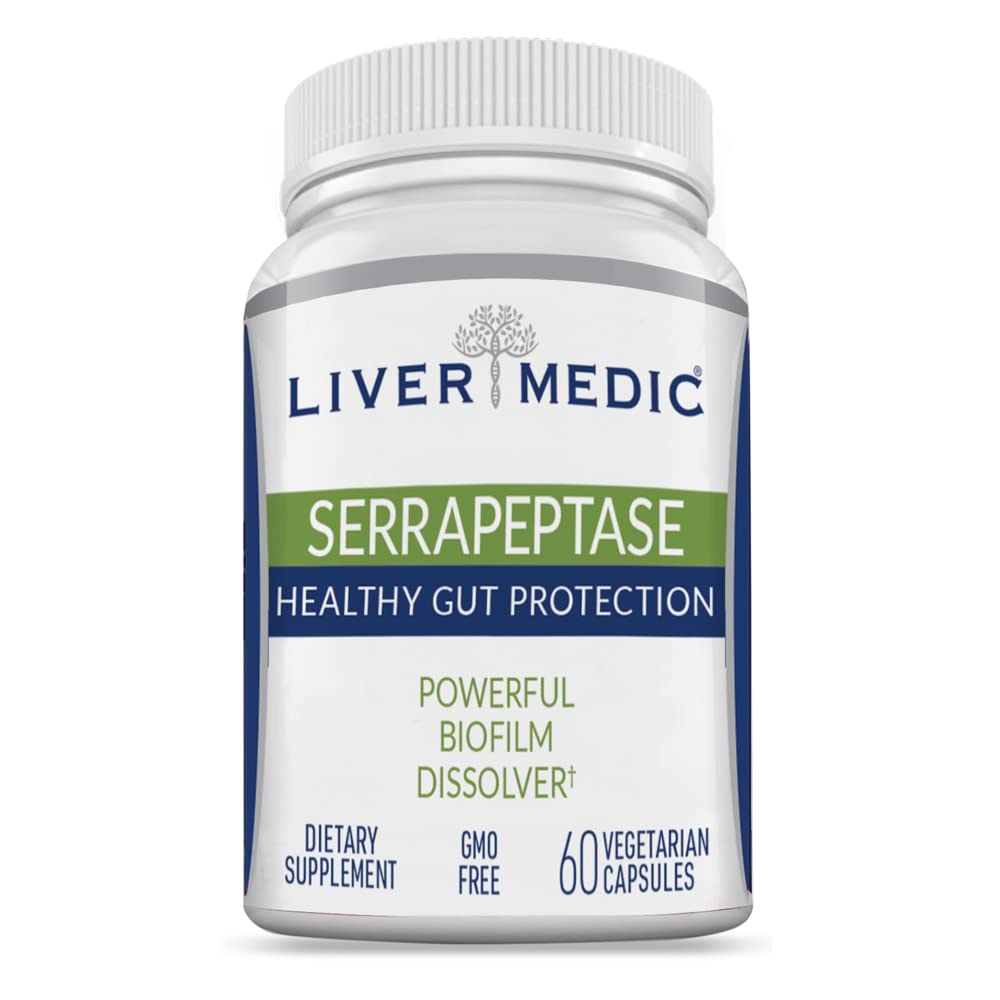 Serrapeptase digestive enzymes for gut health