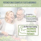 Serrapeptase for digestive comfort and wellness