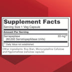 Serrapeptase for digestive health