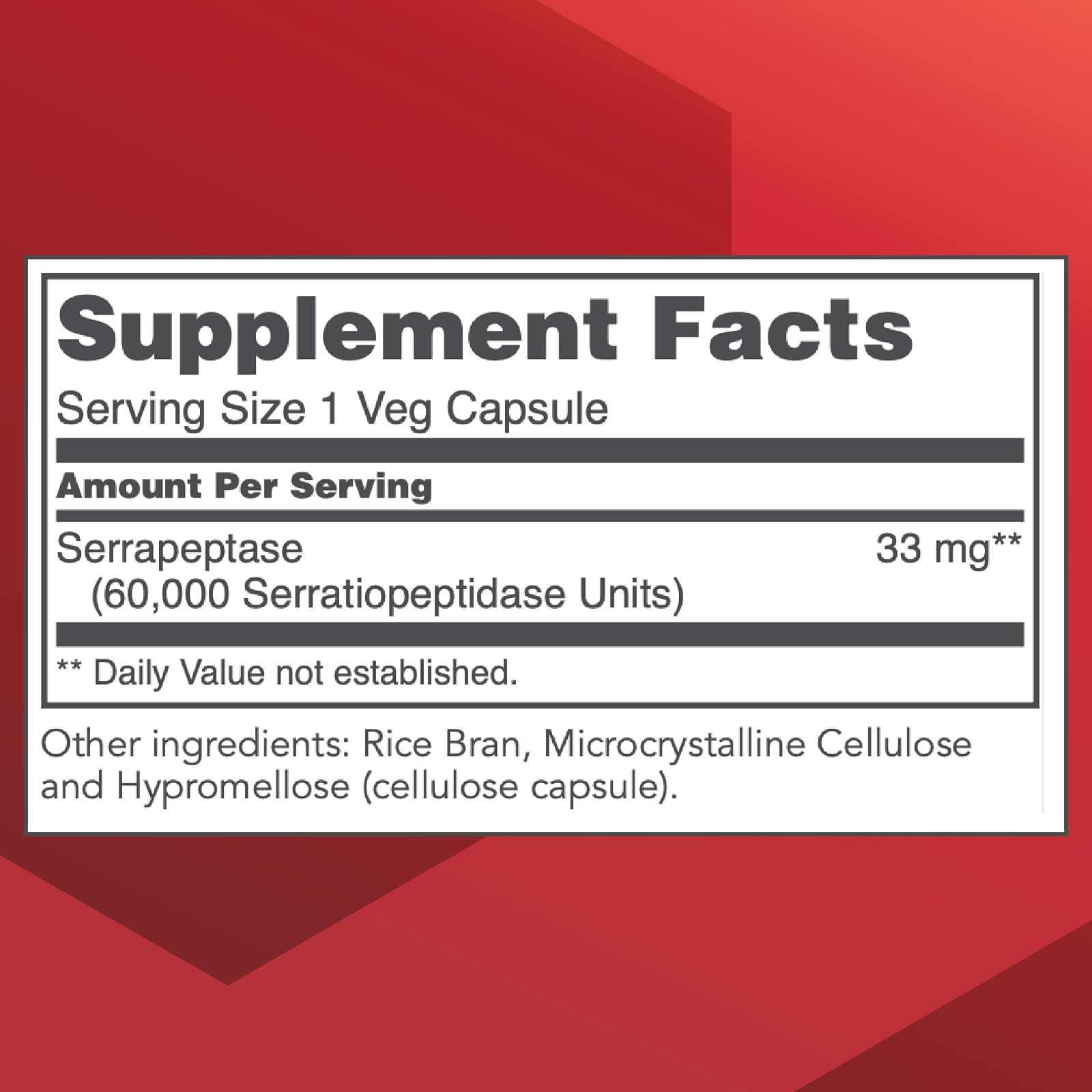 Serrapeptase for digestive health