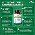 Serrapeptase for improved digestion