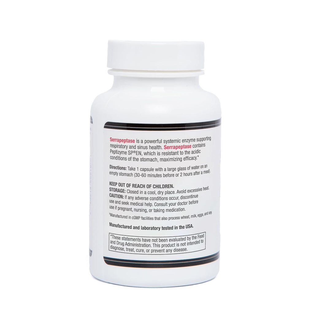 Serrapeptase for inflammation relief