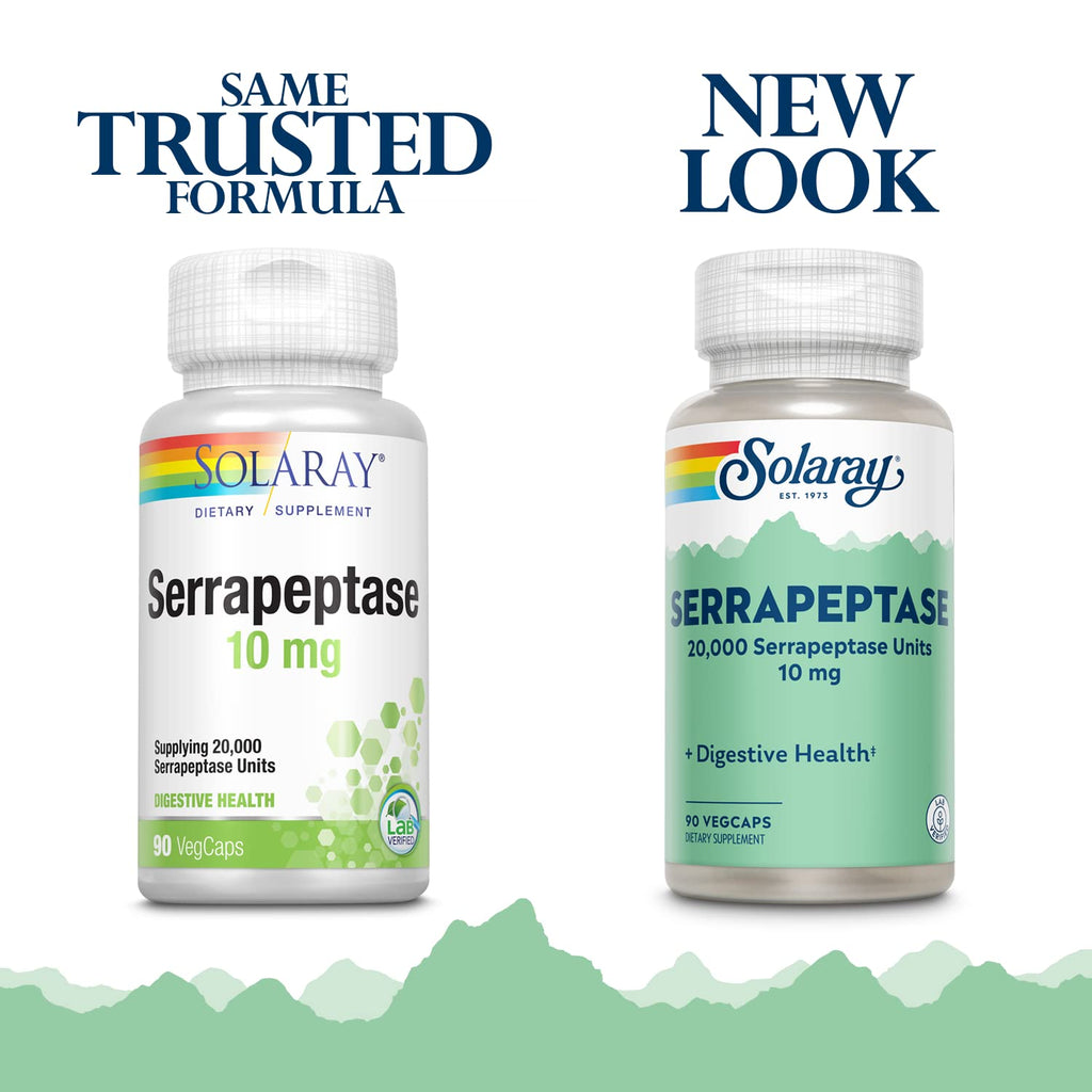 Serrapeptase multivitamin for seniors health