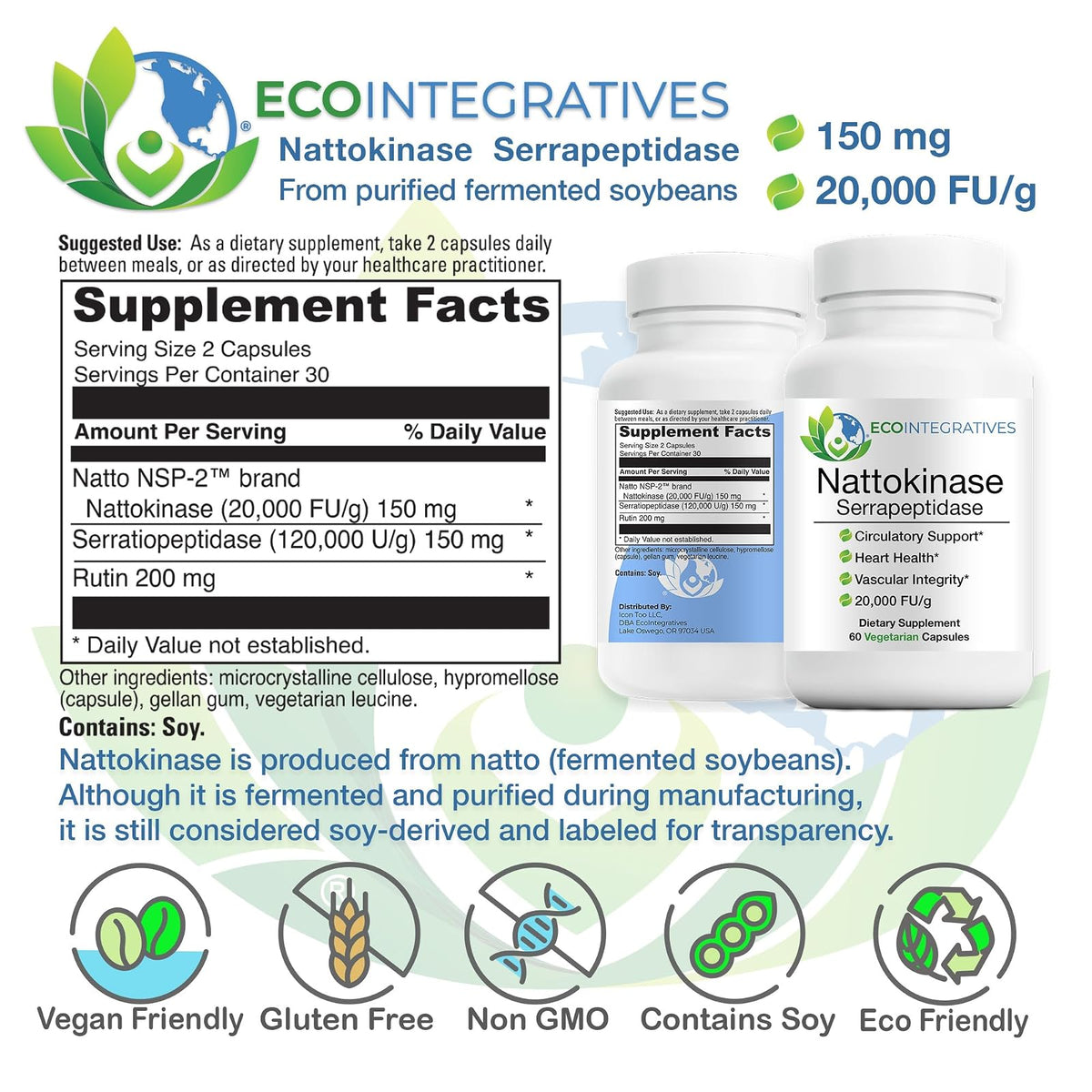 Serrapeptidase for healthy digestion