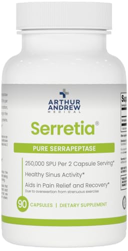 Serretia Serrapeptase enzyme capsules