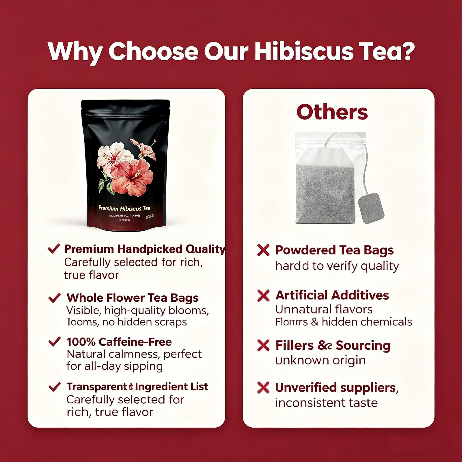 SERSANVE hibiscus tea for wellness