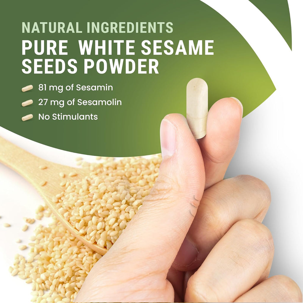 sesame extract capsules for wellness