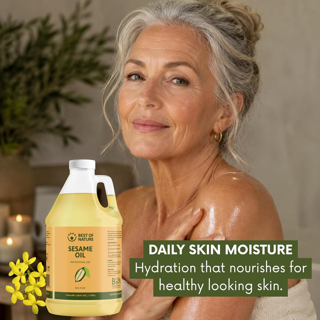 sesame oil for skin nourishment