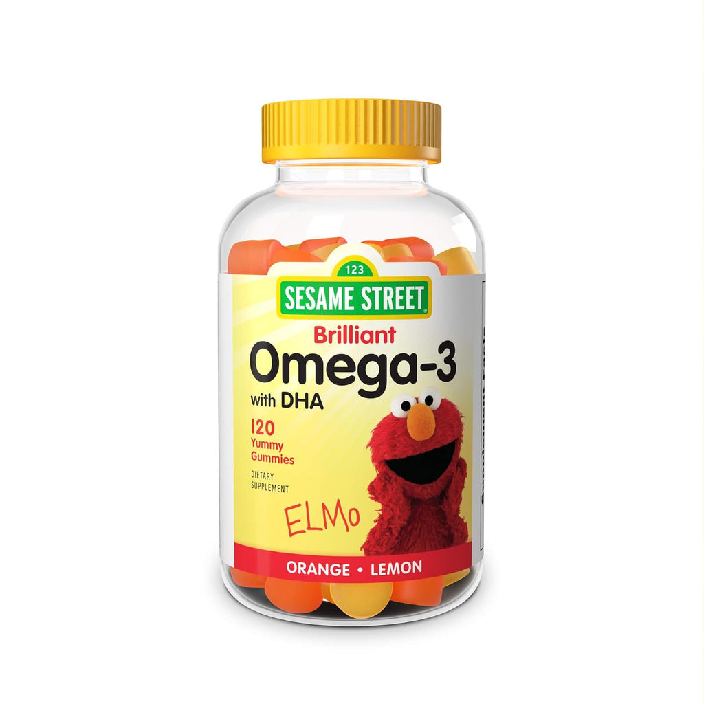 Sesame Street fish oil gummies for kids