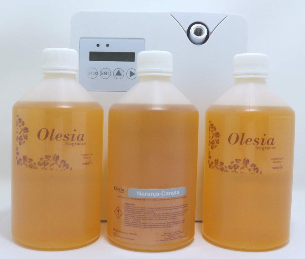 set of 3 cinnamon aroma bottles