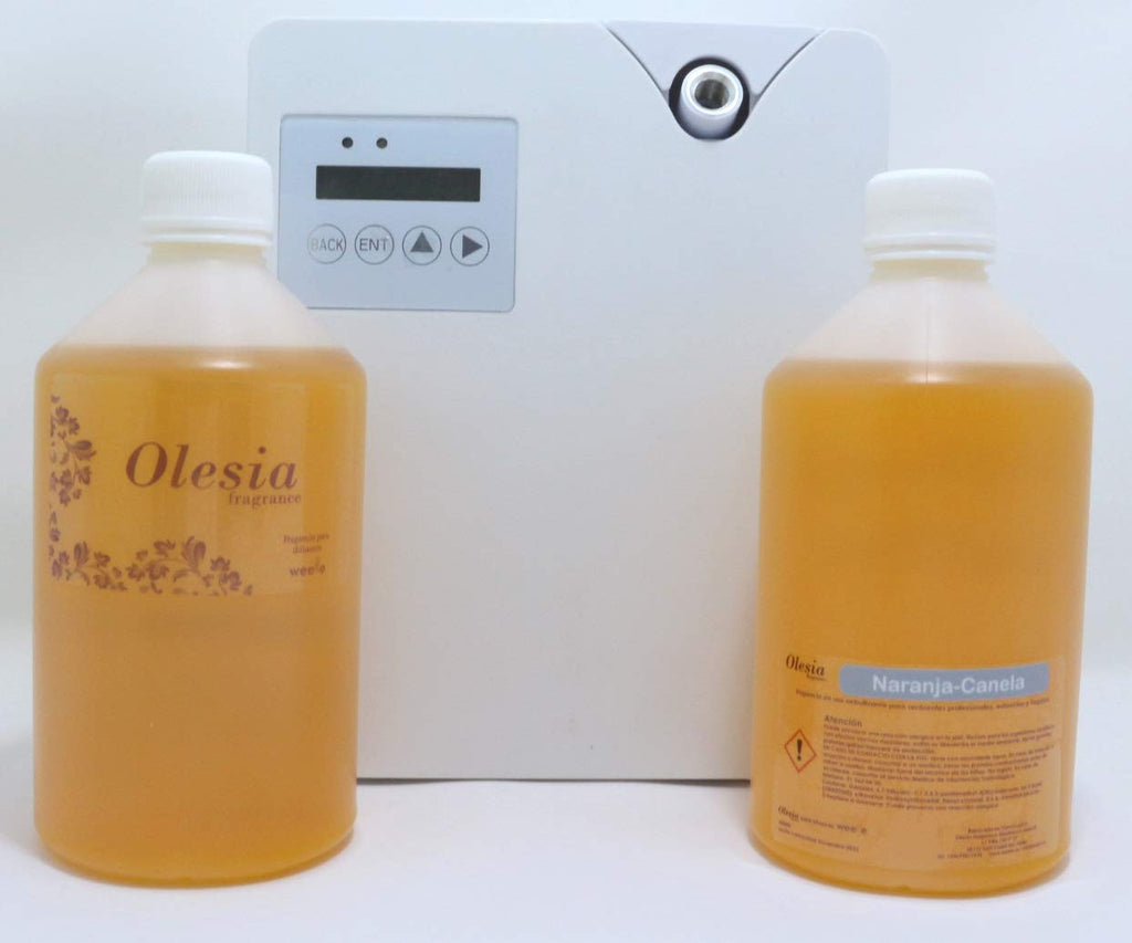 set of two cinnamon aroma bottles