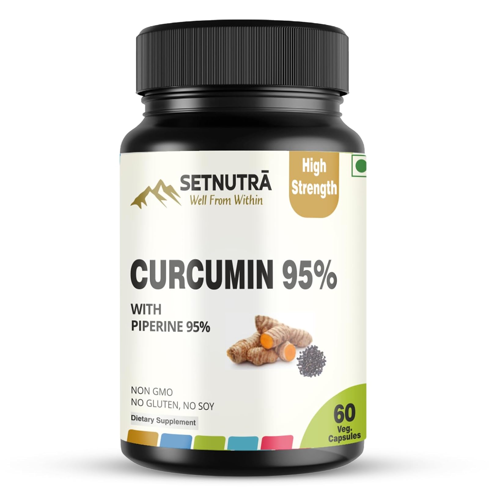 SETNUTRA turmeric curcumin capsules