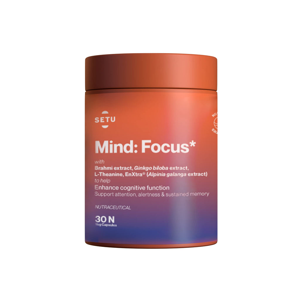 SETU Mind Focus ginkgo biloba capsules