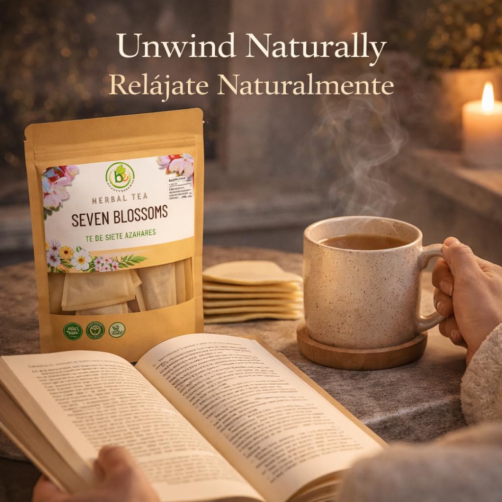 seven blossoms tea for relaxation