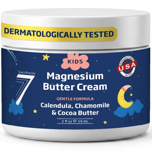 Seven Minerals Kids Magnesium Butter Cream soothing relief