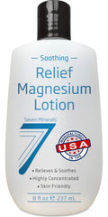 Seven Minerals magnesium lotion for relaxation