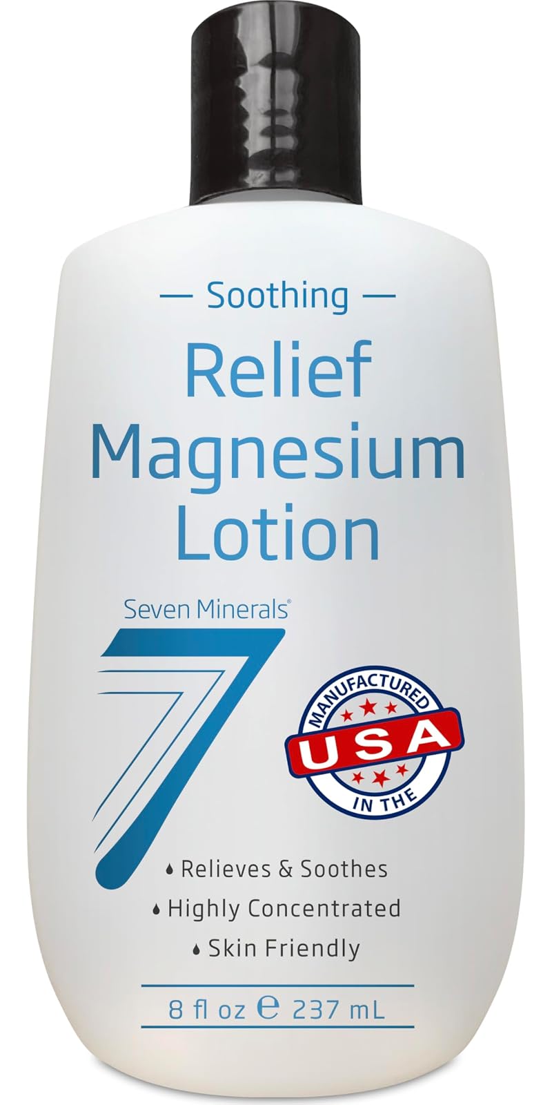 Seven Minerals magnesium lotion for relaxation