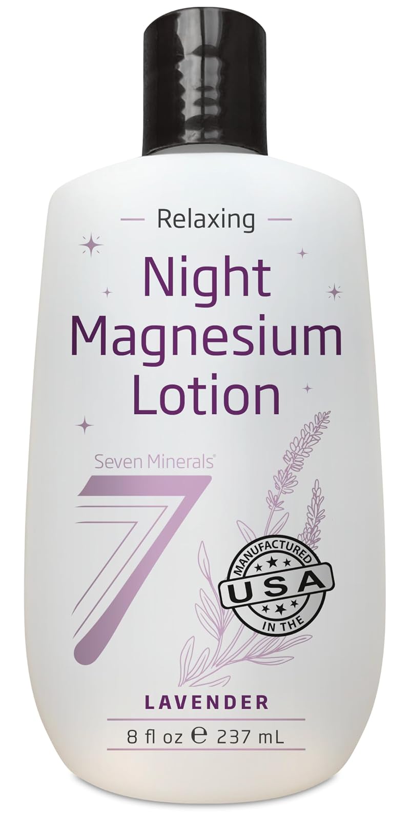 Seven Minerals magnesium lotion for relaxation