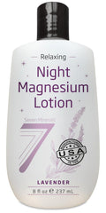 Seven Minerals magnesium lotion for relaxation