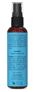 Seven Minerals magnesium oil for better sleep