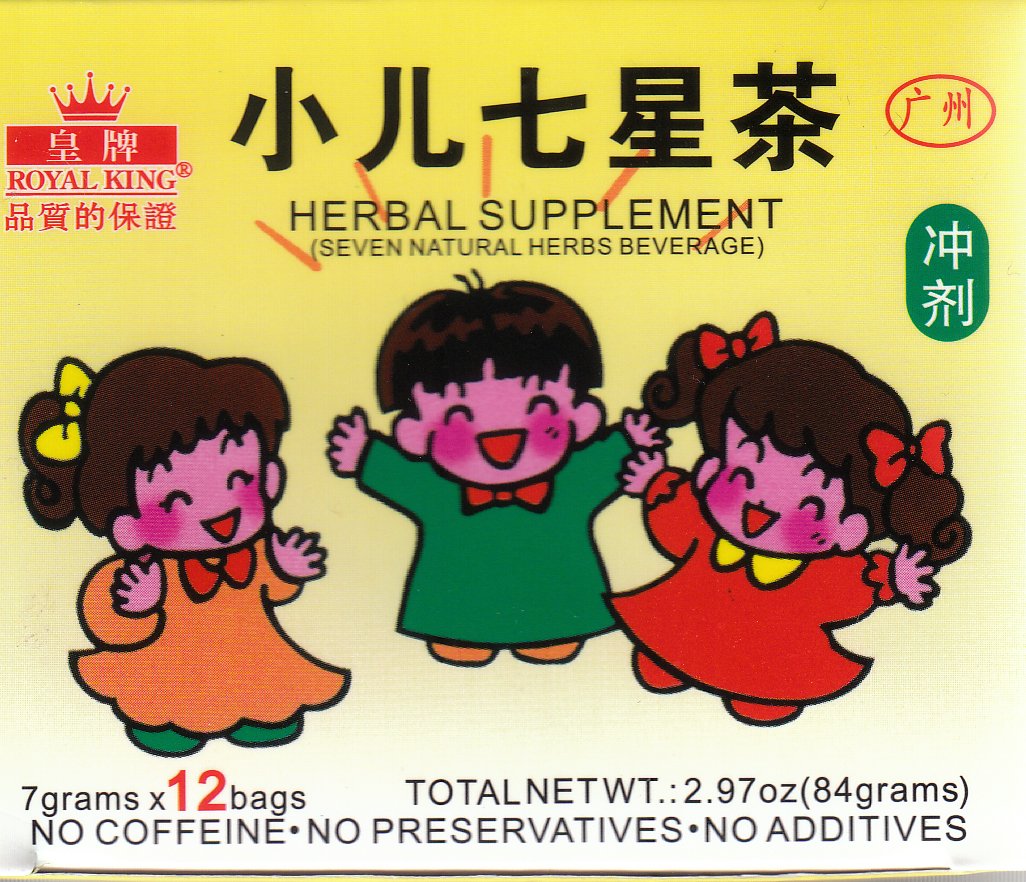 Seven Natural Herbs children's herbal tea bags