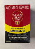 Seven Seas cod liver oil capsules